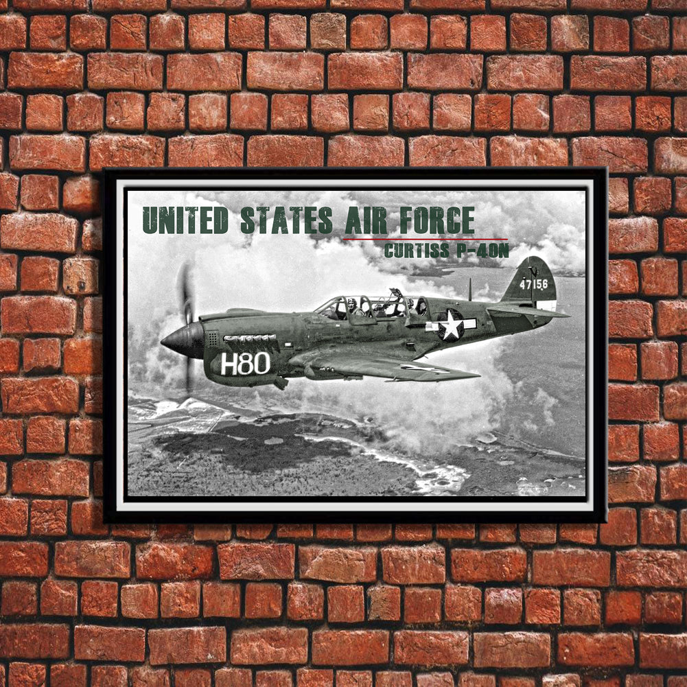 usaf planes poster