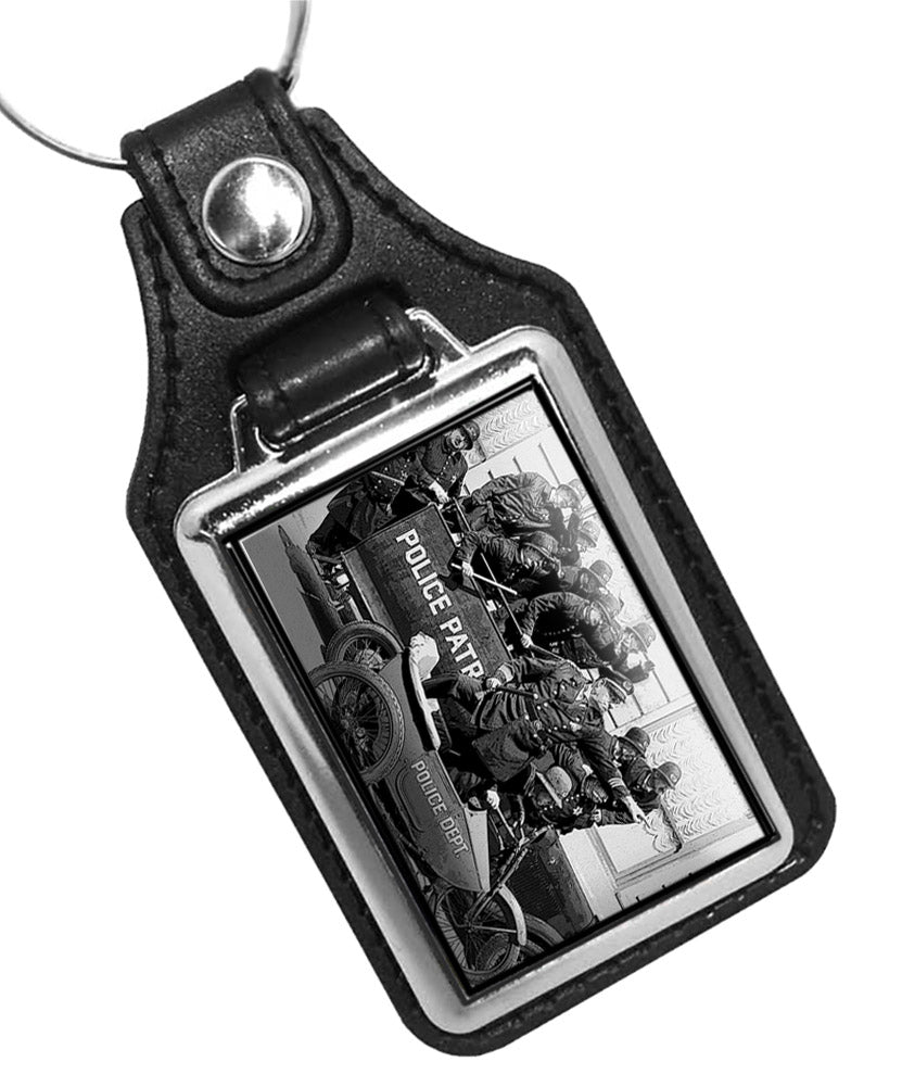 Funny Police Key Chain With Keystone Cops Graphic – abrotherhood