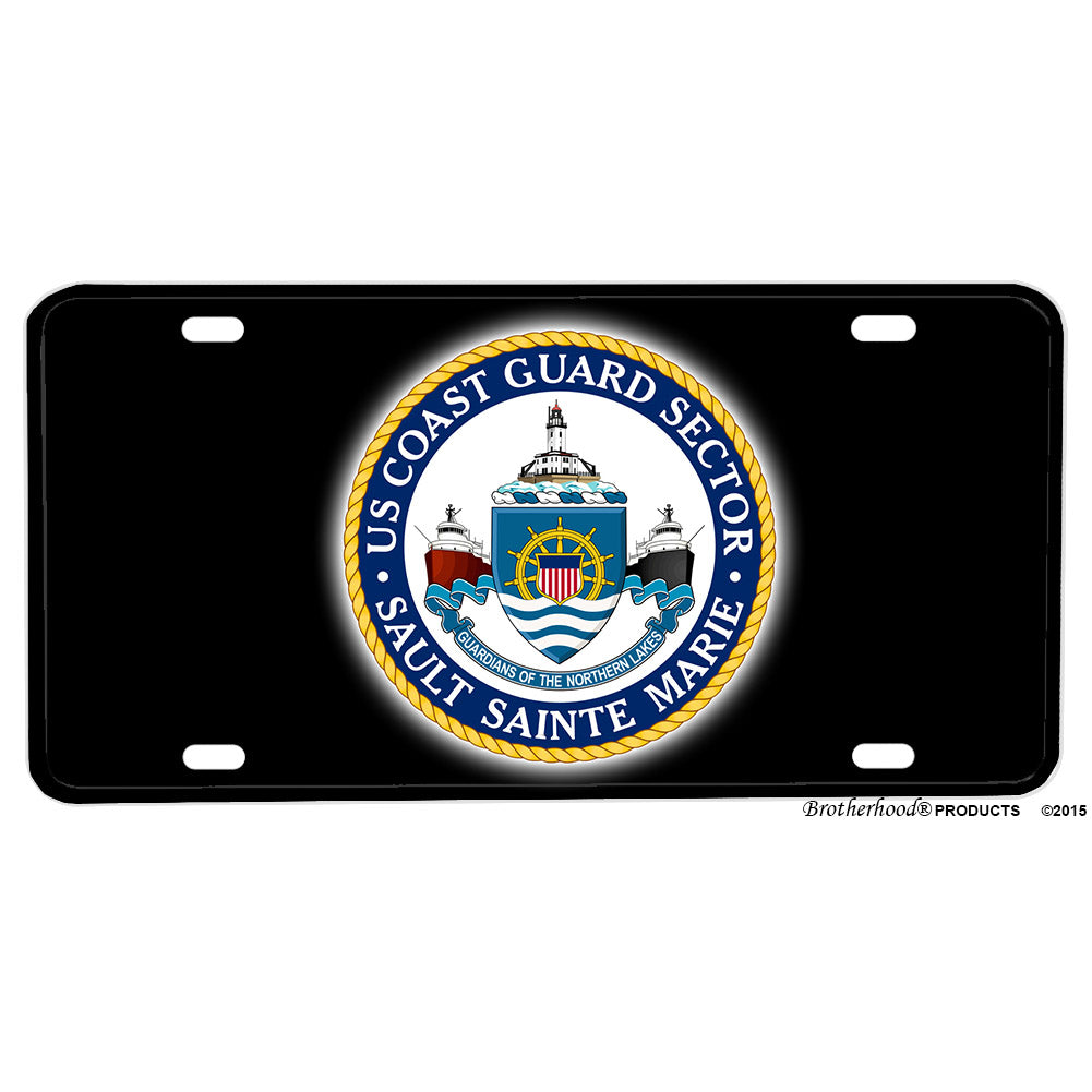 Coast Guard Sector Sault Sainte Marie License Plate – abrotherhood