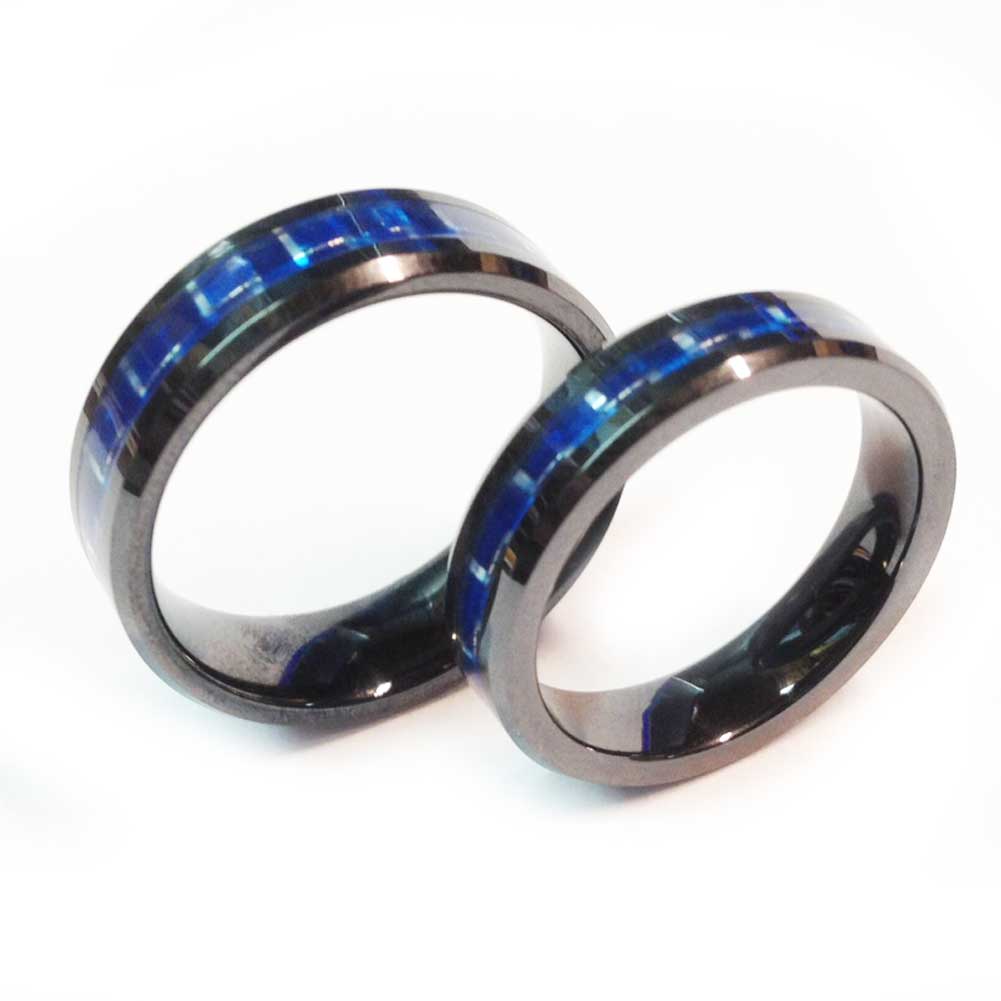 Thin Blue Line Police Ring | Brotherhood Band – abrotherhood