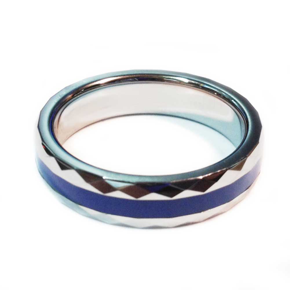 Thin Blue Line Police Ring | Premium Police Gifts – abrotherhood