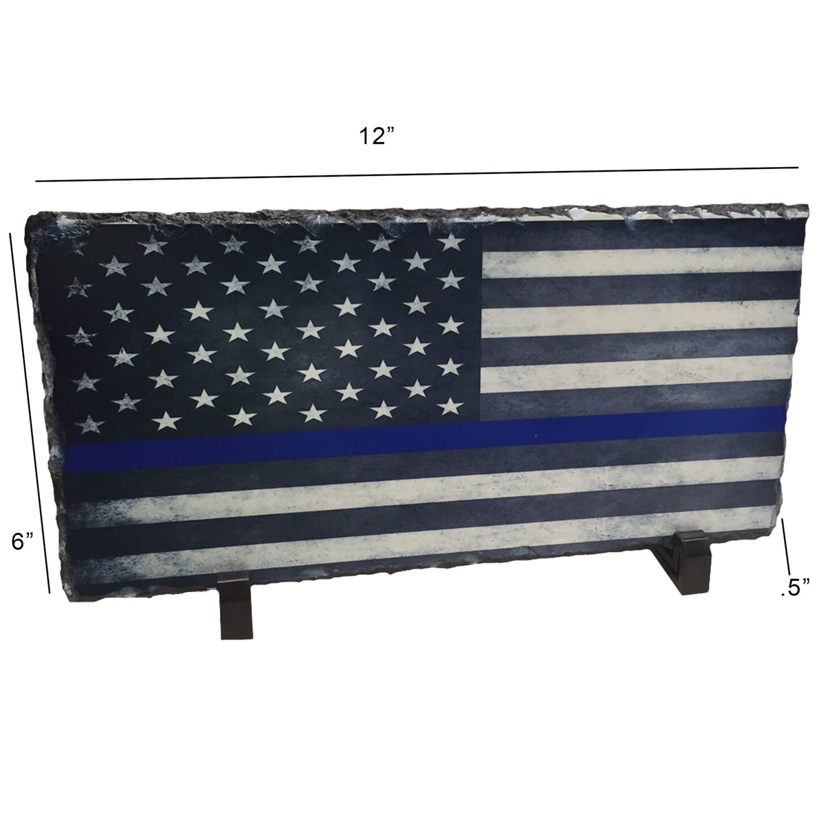 Personalized Chief Of Police Slate Rock Stone With Easel | Police Gifts ...